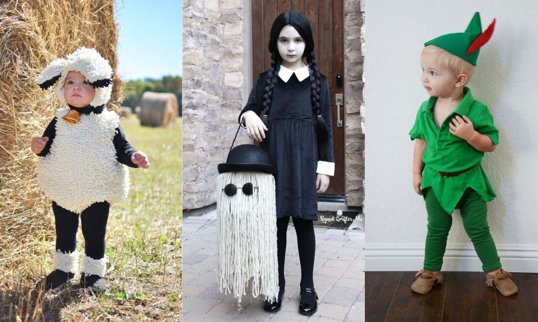 Los 6 disfraces más fáciles para los niños y niñas en la noche de Halloween