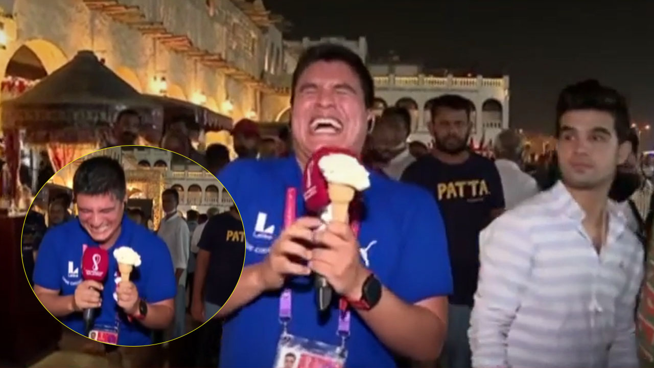 Qatar 2022: reportero peruano comete blooper EN VIVO confundiendo ...