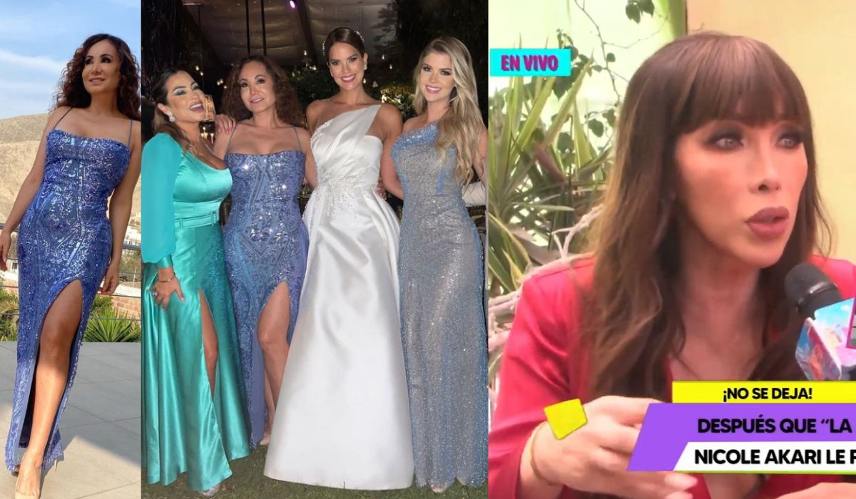 Nicole Akari ARREMETE contra Janet Barboza por SACARLA del aire EN VIVO ...