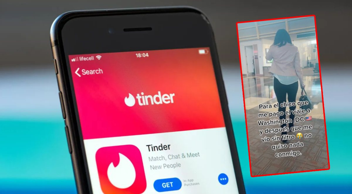 Joven conoce a chica en Tinder, le paga el viaje en avión, pero la rechaza porque era diferente ...