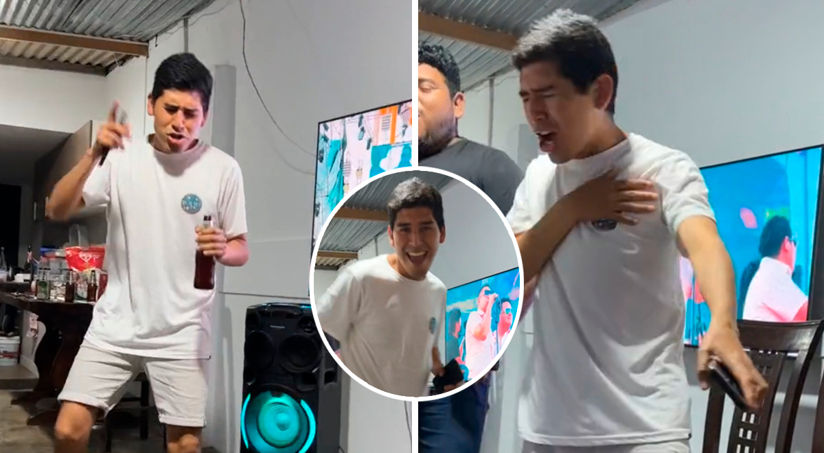 Graba A Su Cuñado Cantando Y Bailando Temas De Armonía 10 Y Video Se Hace Viral Otra Vez Me