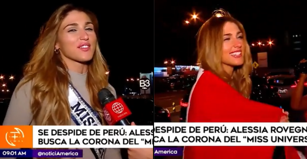 Alessia Rovegno preparada para ganar el Miss Universo: “No estuve ...