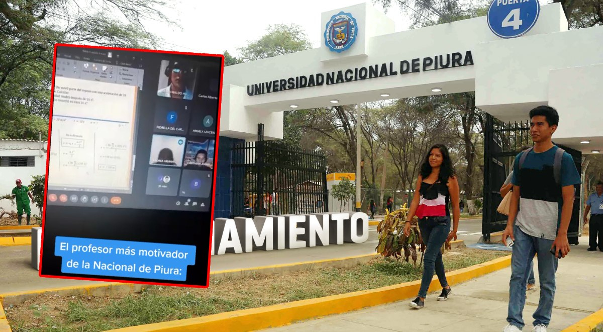 Profesor 'fulmina' a alumna de la Universidad Nacional de Piura: "Es la ...