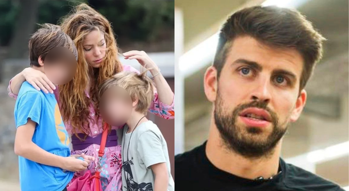 Hijo menor de Shakira rompió en llanto al separarse de ella para pasar Año Nuevo con Piqué