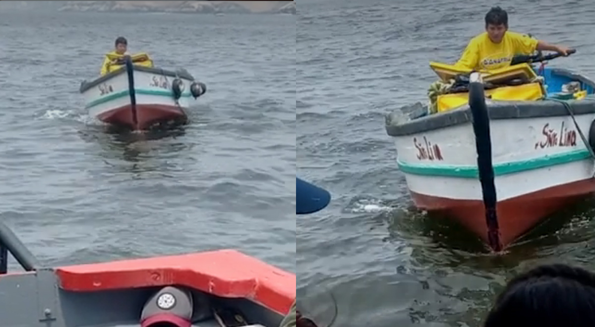 Heladero cruza el mar en bote para vender sus productos y usuarios ...
