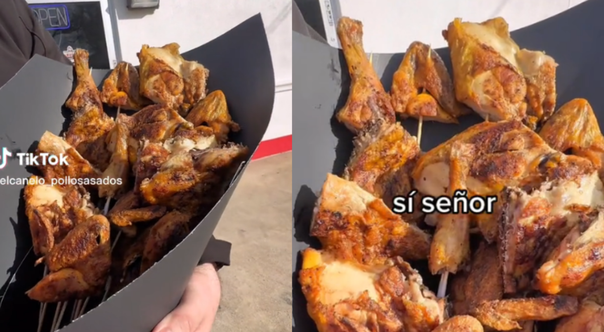 Restaurante ofrece ramo de pollito asado para el Día del Amor y ...