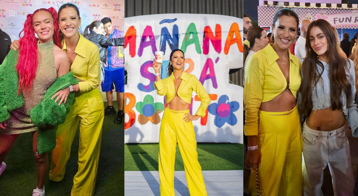 María Pía Copello se luce con Karol G en lanzamiento de su disco en ...
