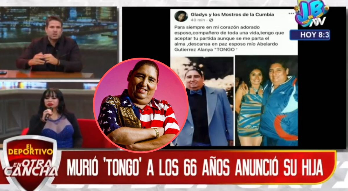 Susy Díaz se entera de la muerte de Tongo en vivo y esto fue lo que hizo