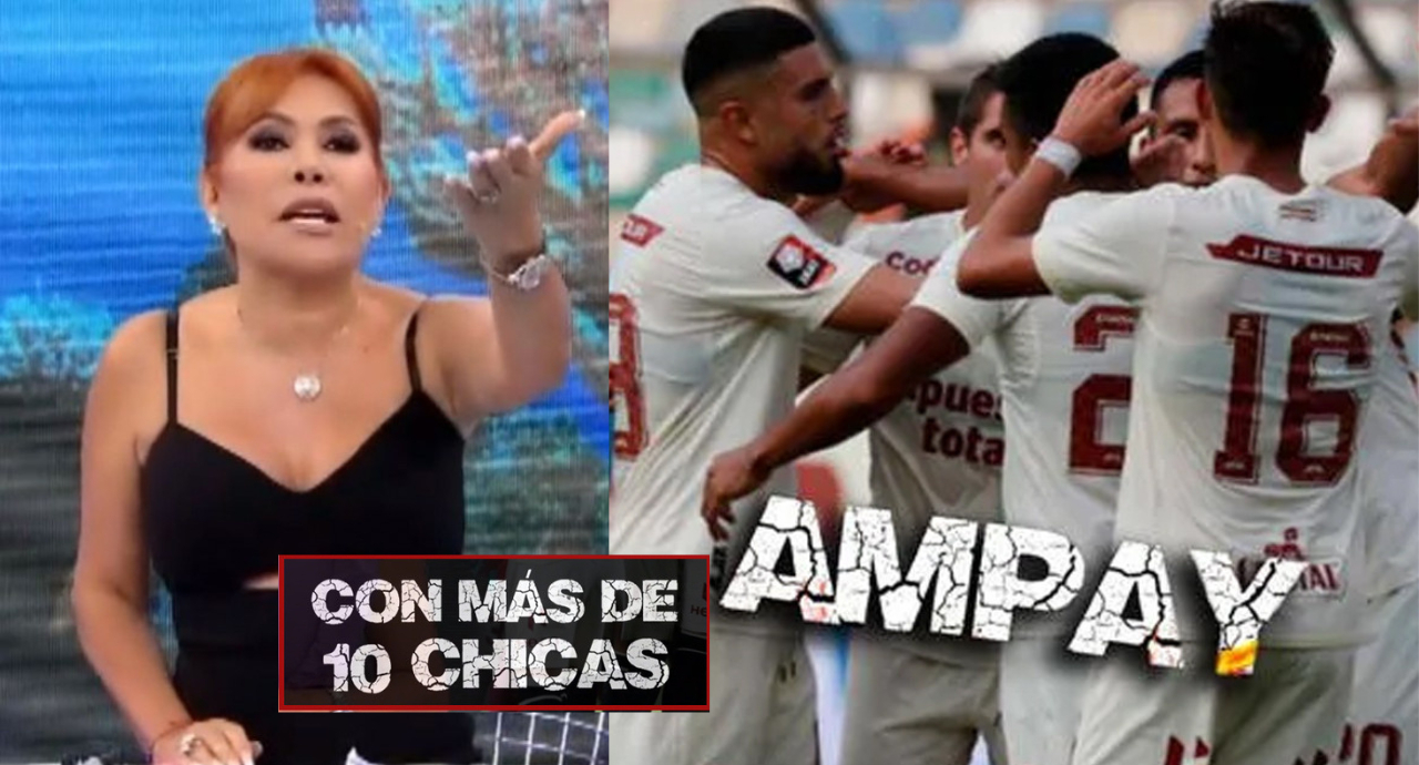 ¡Nuevo ampay! Magaly revela a 5 jugadores de Universitario celebrando ...