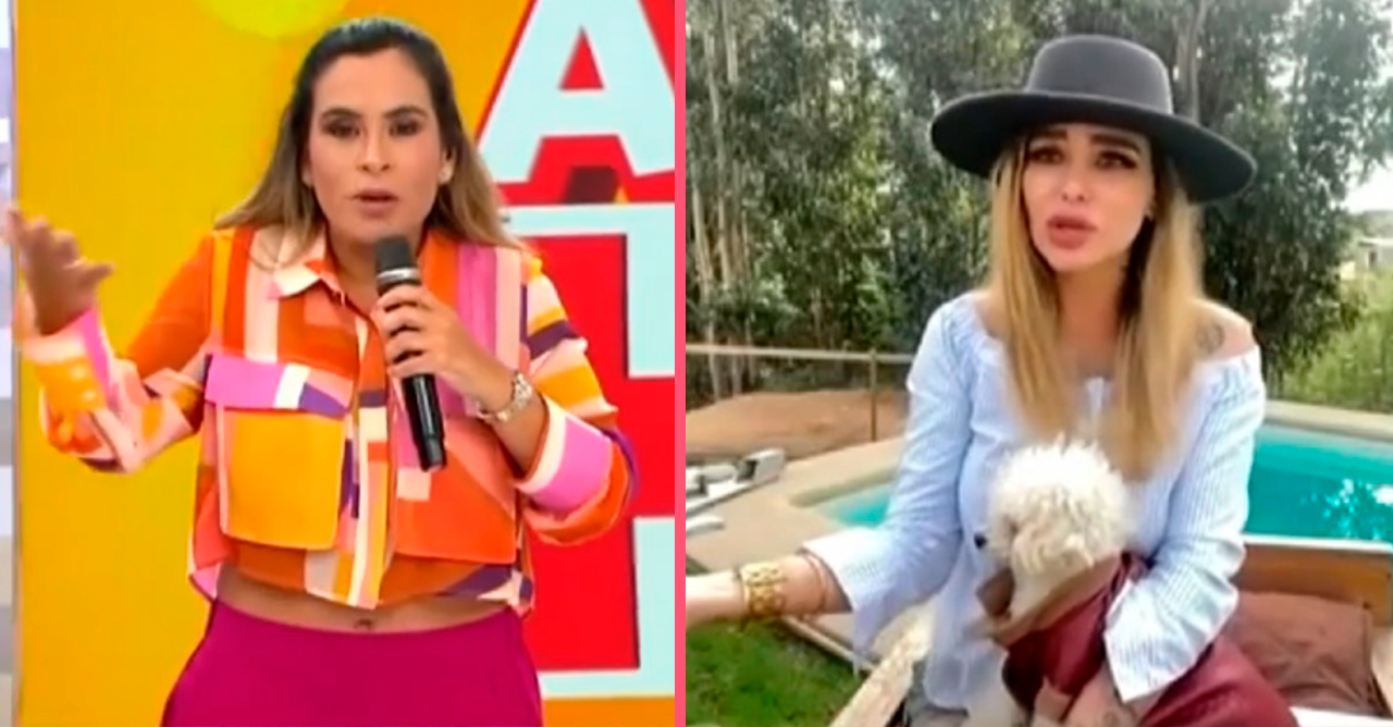 Ethel Pozo no se guarda nada y recrimina a Angie Jibaja: “Tú continúas ...