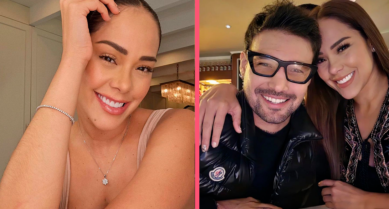 Así fue el despampanante vestido de novia de Karen Schwarz en su ...