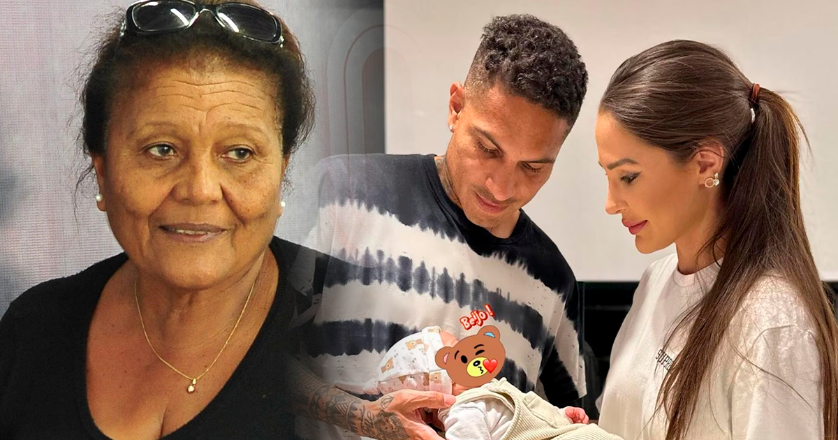 Doña Peta se luce feliz con el bebé de Paolo Guerrero: "Ya era tiempo ...
