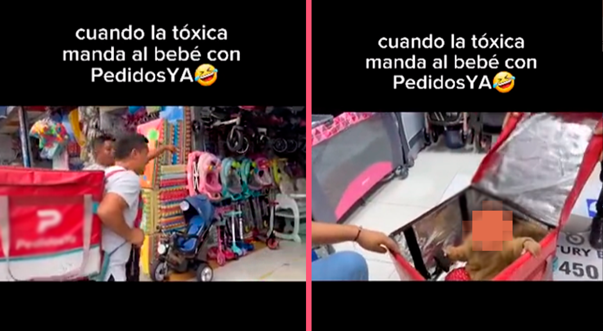 Madre Envía A Su Bebé Por Delivery Porque Su Padre No Quería Hacerse Cargo