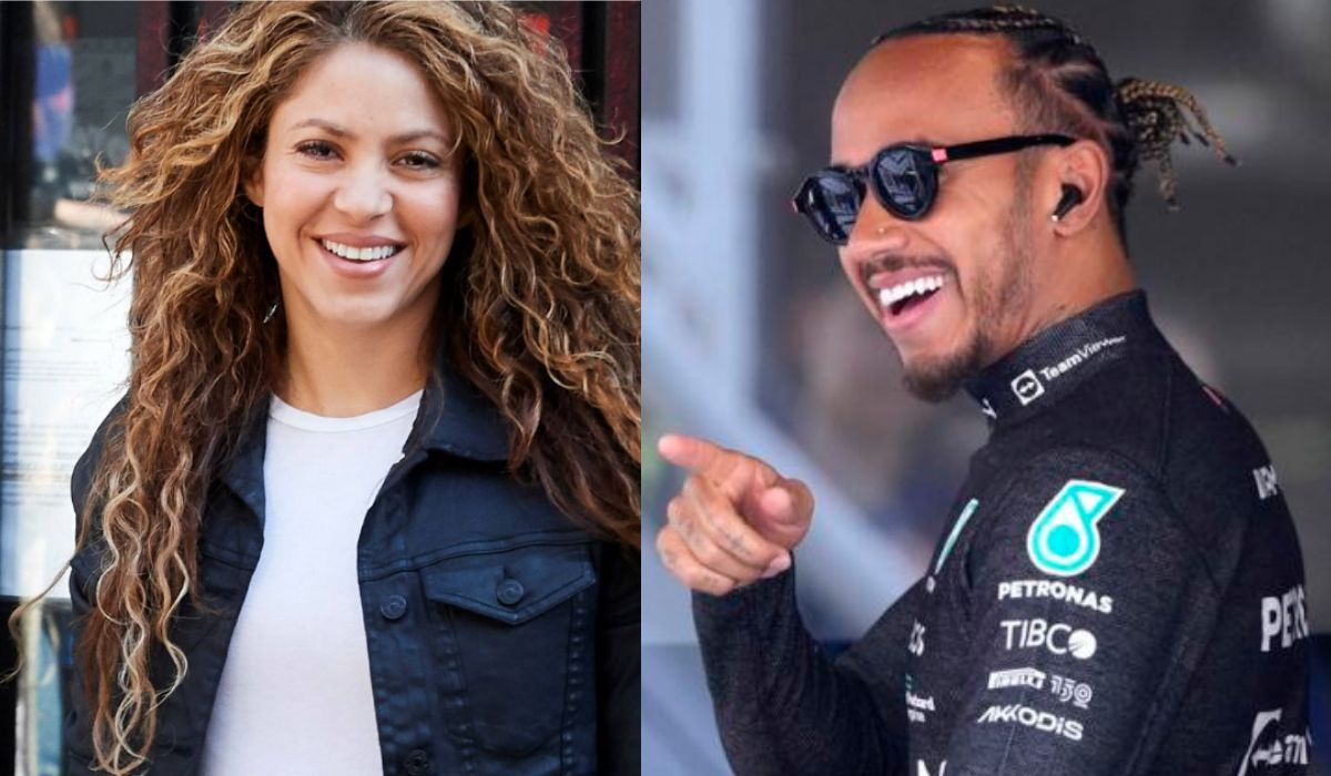 Amor en el aire: Shakira y Lewis Hamilton, la pareja revelación con un ...