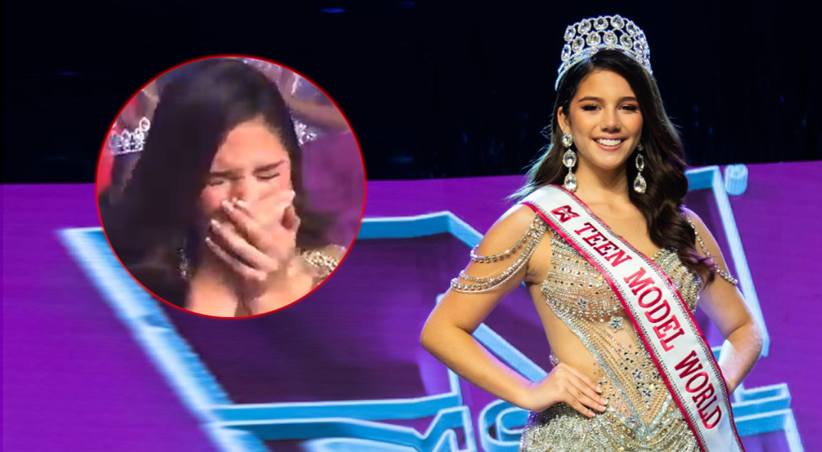 Gaela Barraza dedica la corona del Miss Teen Model World 2023 a su madre