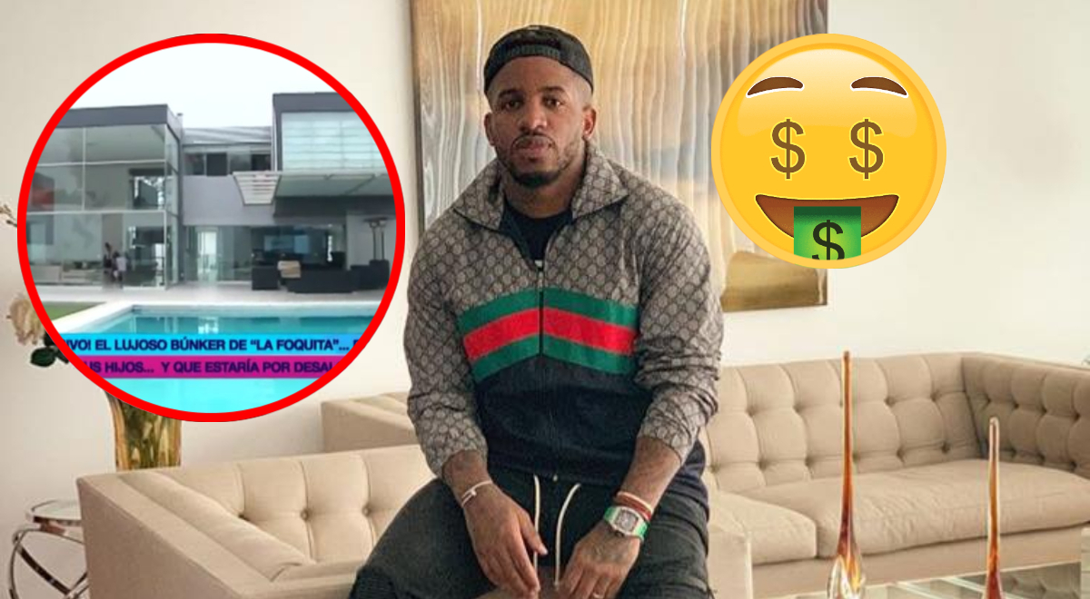 Los exorbitantes millones que Jefferson Farfán derrochó en su 'búnker'