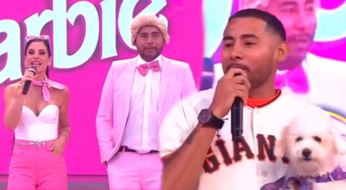 Abel Lobatón defiende su look de Ken pese a ser troleado en redes sociales