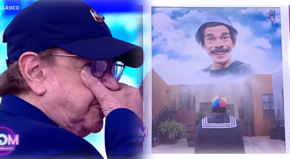 Carlos Villagrán emocionado con tremenda sorpresa que le hizo recordar ...