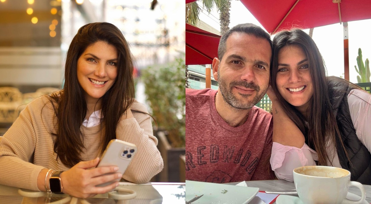 Cati Caballero causa sensación con un look casual junto a su esposo y ...