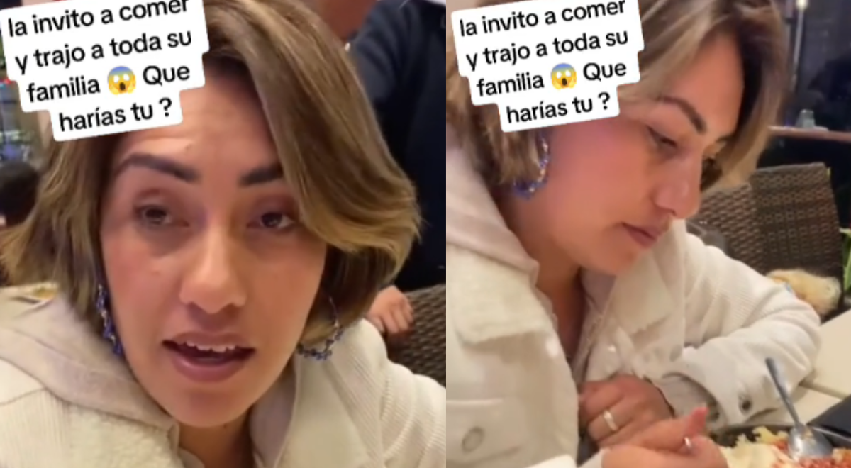 La invita a comer, pero ella lleva a toda su familia y el final es ...
