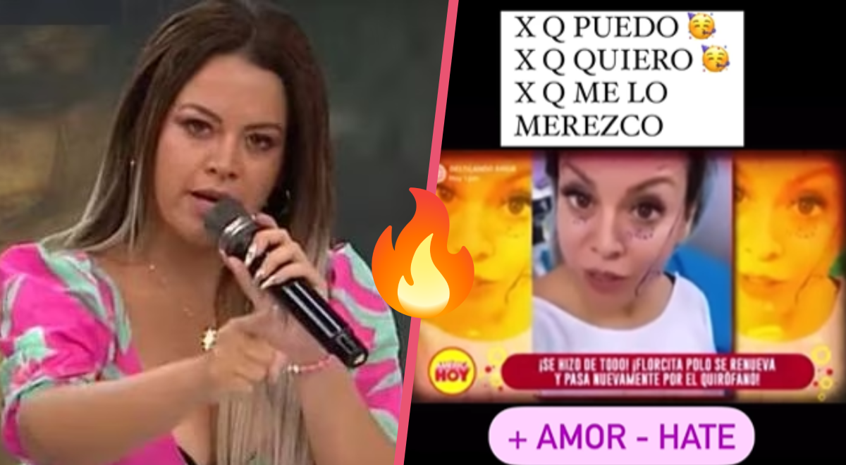Flor Polo le manda su ‘chiquita’ a ‘América Hoy’ por hablar de sus ...