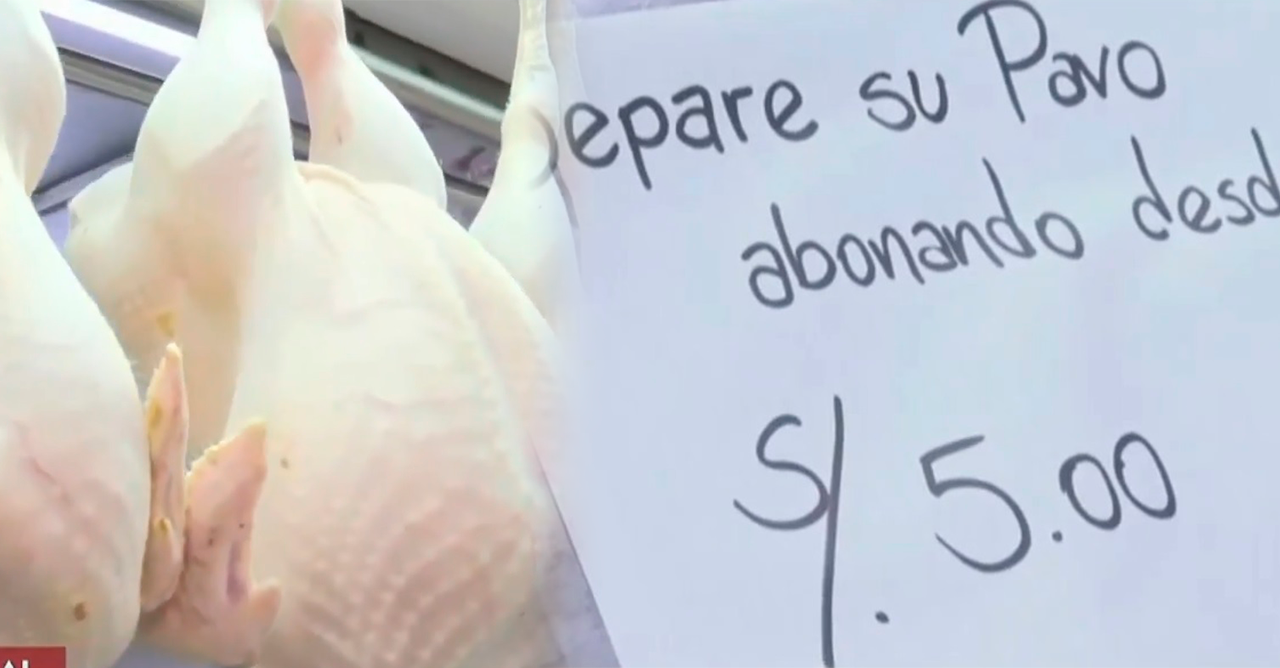 ¡PAVO A 5 SOLES! Mercado Central remata los pavos para tu cena navideña