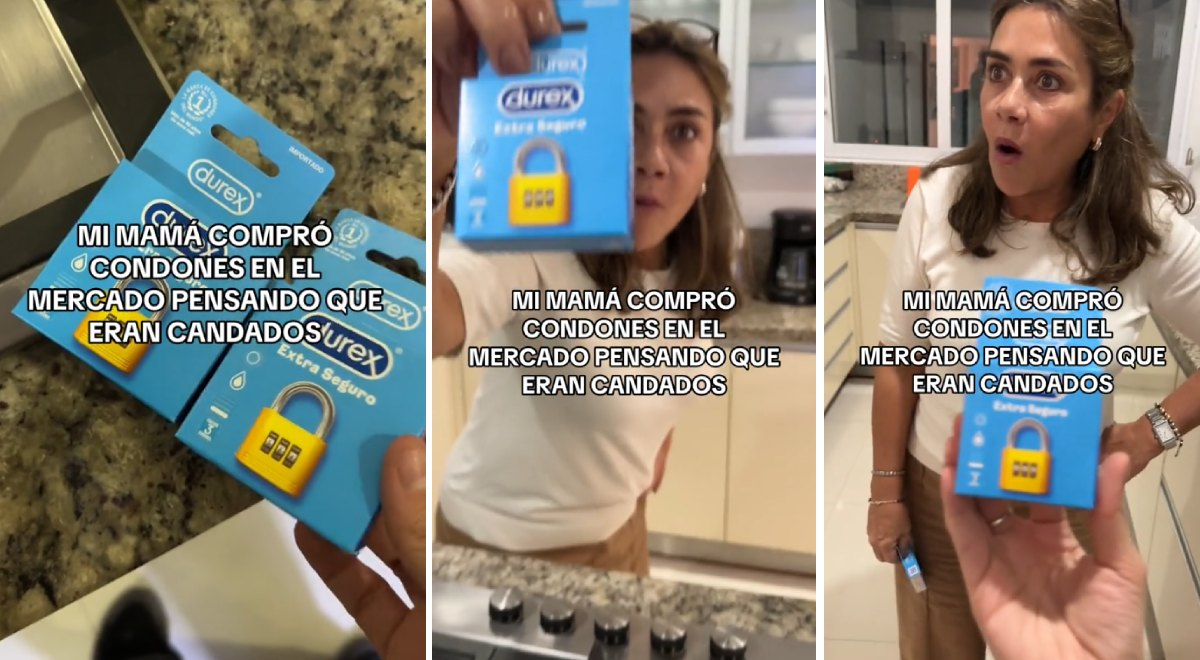 Madre compra condones a su hija pensando que eran candados: "¿Y usted ...