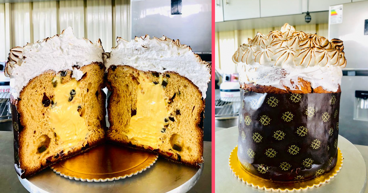 ¡Exquisito! Panaderos peruanos sorprenden con panetón relleno de pie de ...