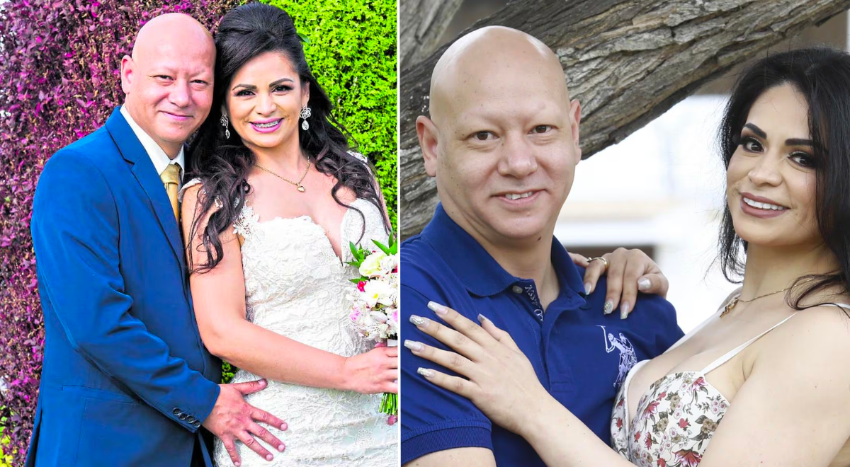 Leslie Moscoso y la colosal diferencia de edad con su aún esposo José Cortéz