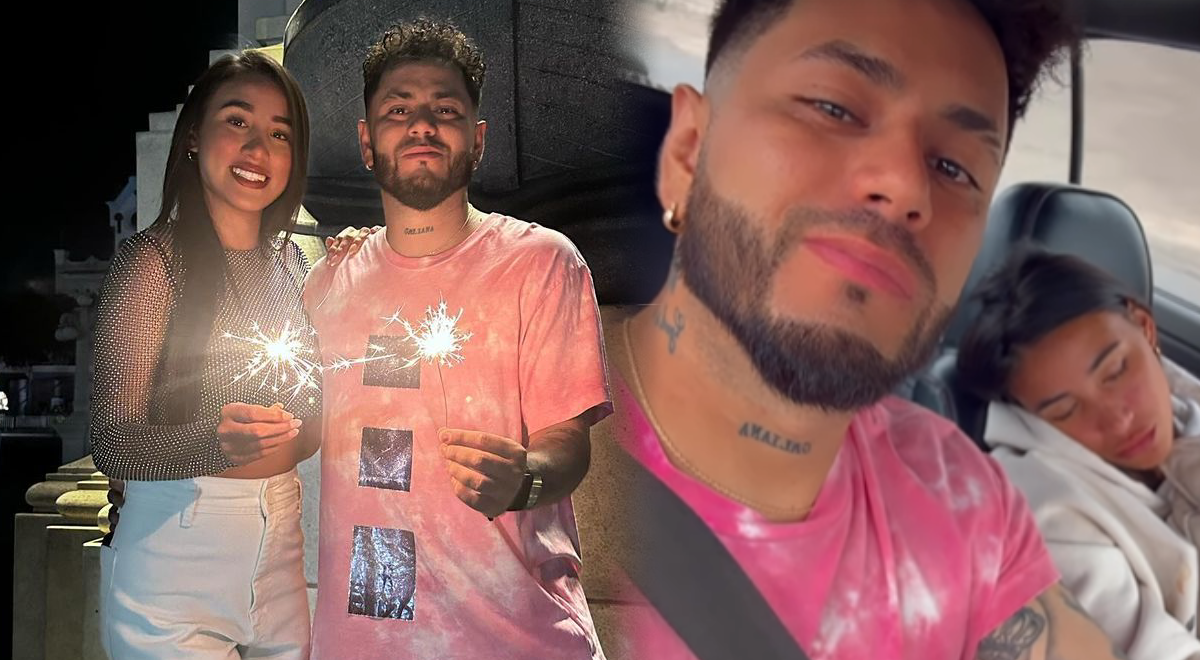 Samahara Lobatón pasa Año Nuevo con Bryan Torres mientras lo acompaña a ...