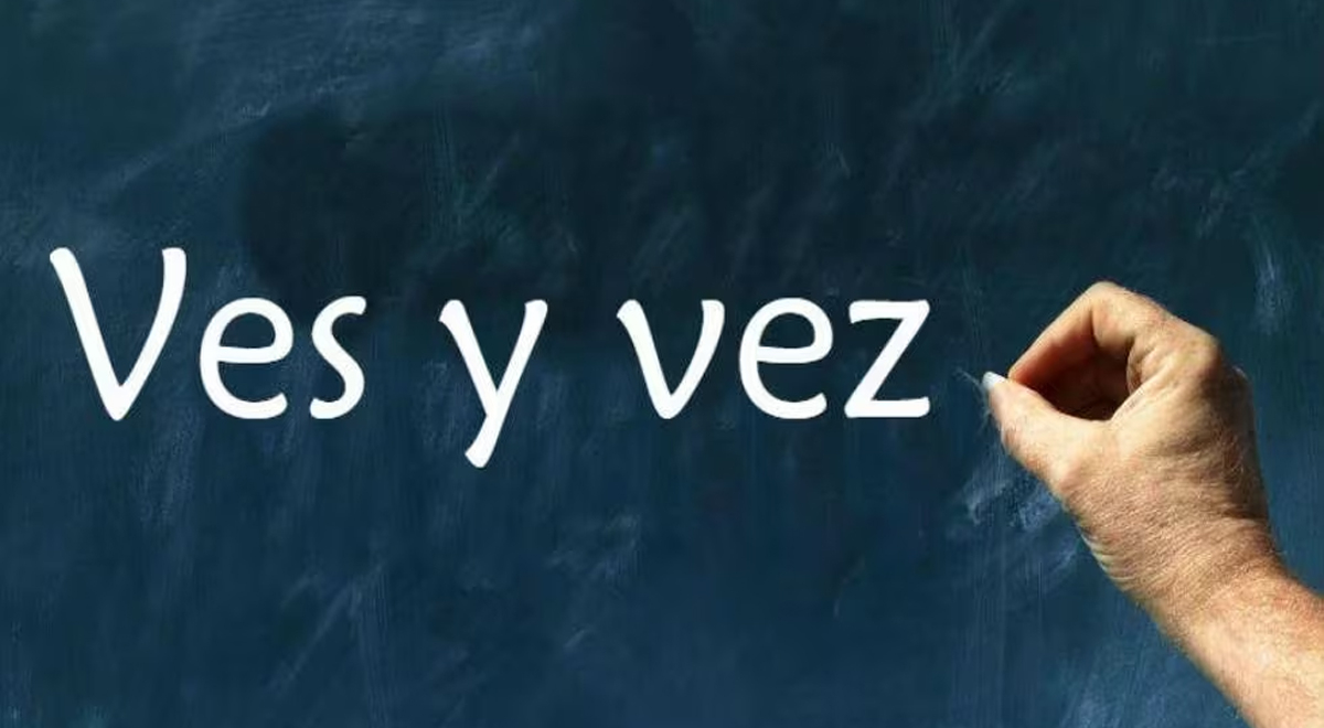 ¿Cuál es la diferencia entre Ves y Vez?