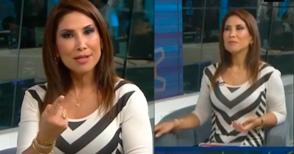 Conductora de TV Perú vivió temblor en plena transmisión y su ...