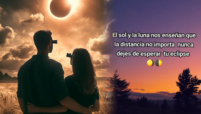 Frases para el eclipse solar: 100 mensajes BONITOS de amor para dedicar a tu pareja