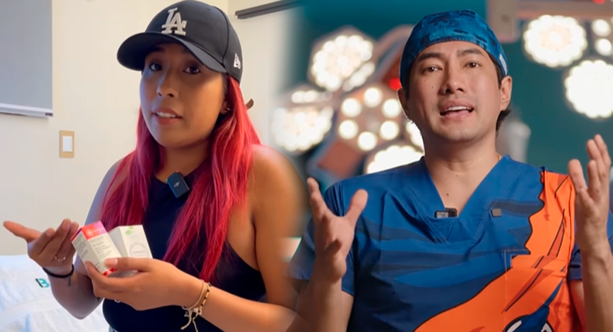 Dr. Fong reaparece USANDO imagen de Azucena Calvay para promocionar vitaminas