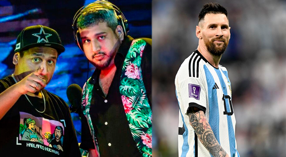 Usuarios comparan a Jorge y Ricardo de Hablando Huevadas con Messi: "Es ...