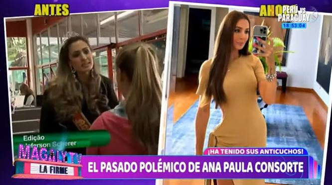 Magaly en shock al ver el rostro de Ana Paula Consorte antes de las ...
