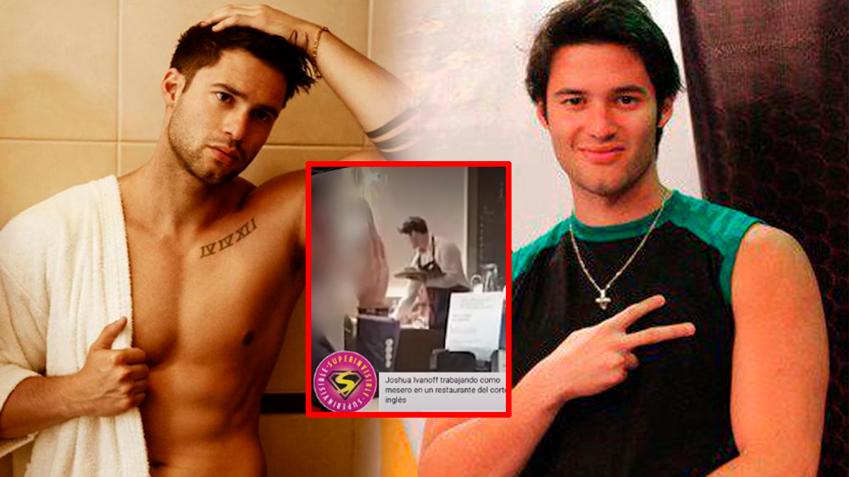 Exchico reality Joshua Ivanoff DEJA EN SHOCK al ser captado como MESERO en Madrid