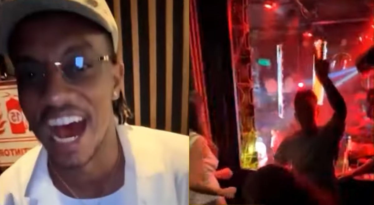 Franco Cabrera captado en la polémica FIESTA de Christian Cueva y André ...