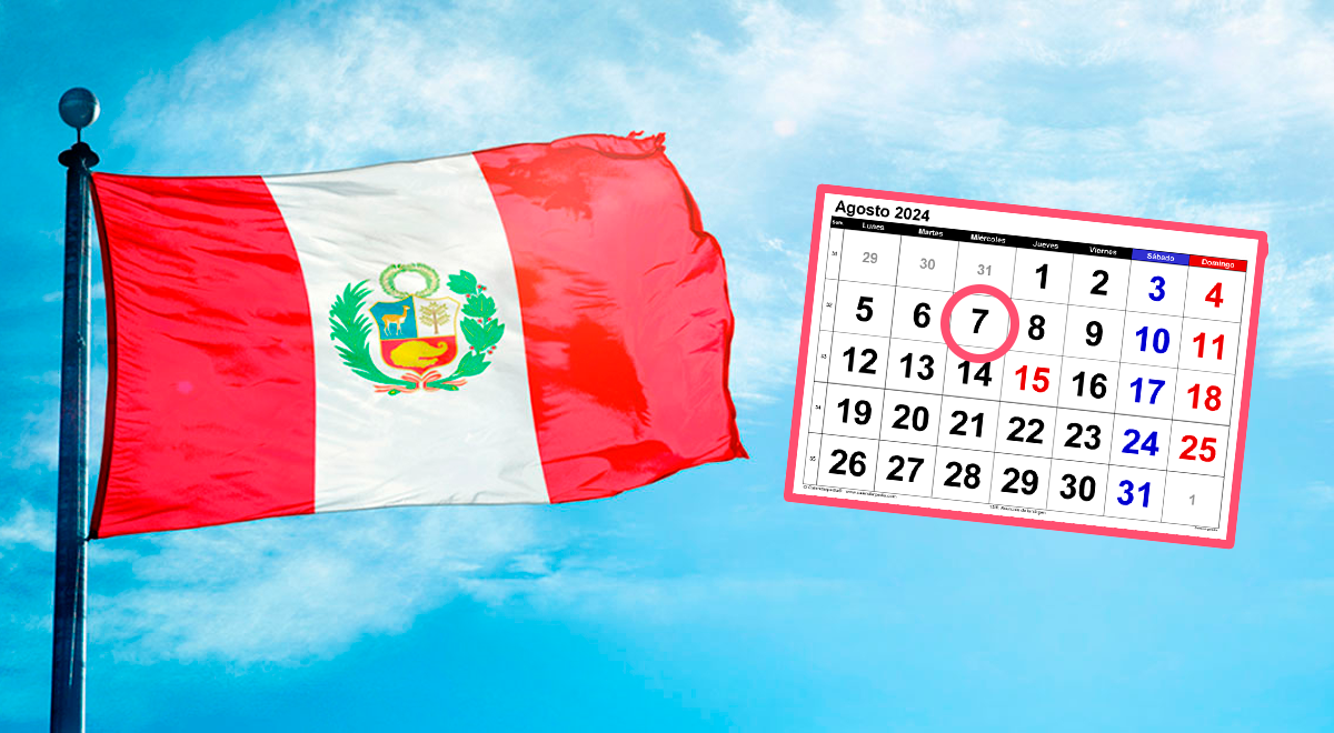 ¿Qué dijo El Peruano sobre el MIÉRCOLES 7 de agosto? ¿Será feriado o ...