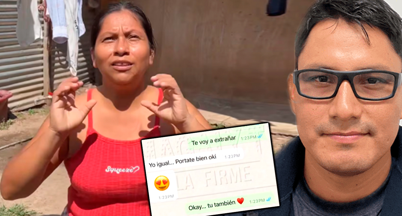 Usuaria filtra chat del esposo de Lis Padilla con otra mujer tras ...