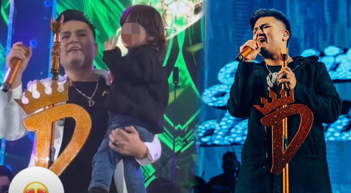 Deyvis Orosco protagoniza tierna escena al salir en concierto con su ...