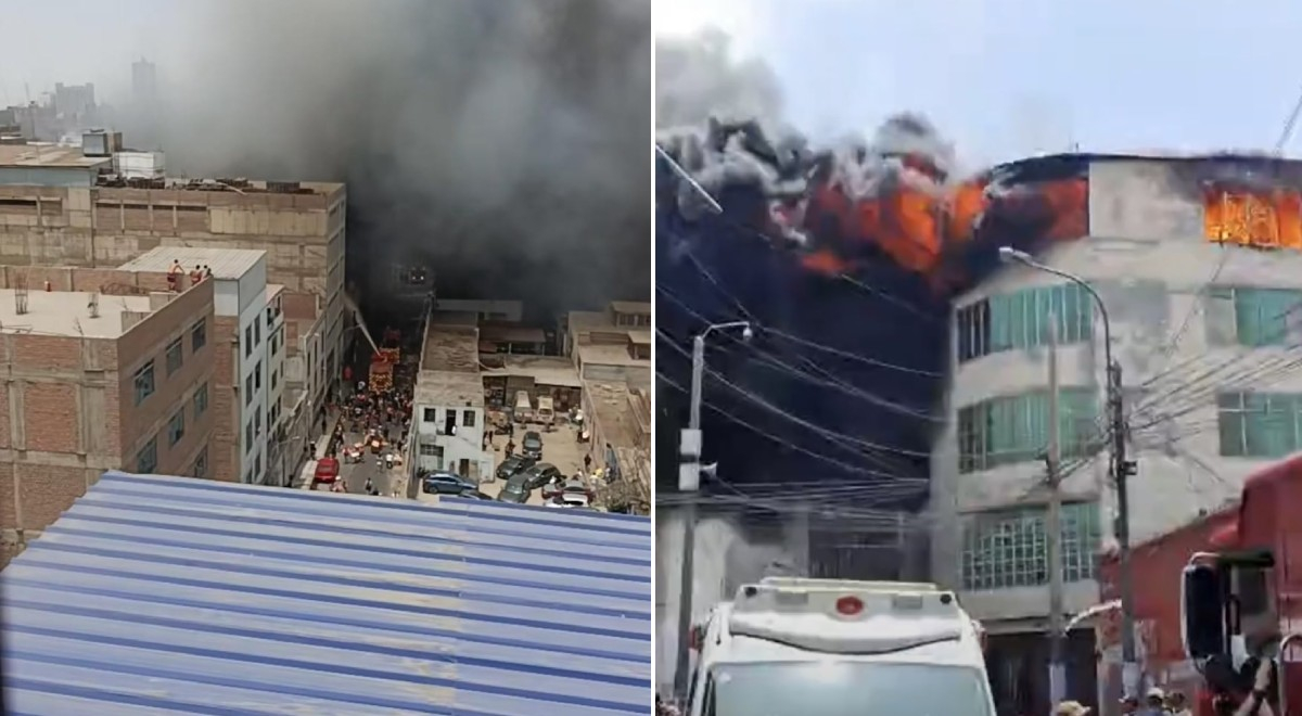 Incendio en Barrios Altos HOY: se reporta incendio en concurrida ...