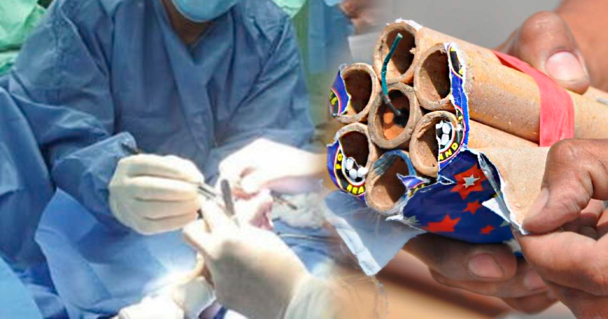 Madre de menor que perdió 1 ojo y 9 dedos al explotar manipular una ...