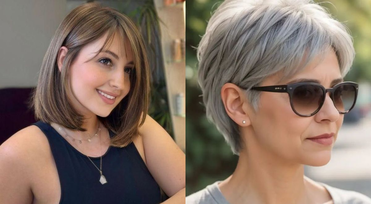 6 cortes de pelo corto ideales para caras redondas (y que te hacen ver ...