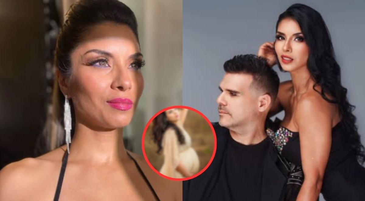 Stephany Orúe anuncia embarazo con un vestido boho chic lleno de alegría