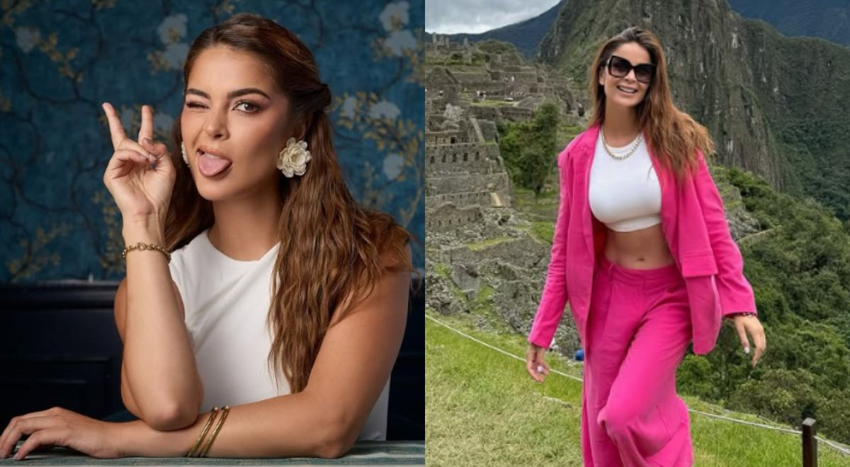 Laura Spoya y su outfit fucsia en Machu Picchu: el color vibrante del ...