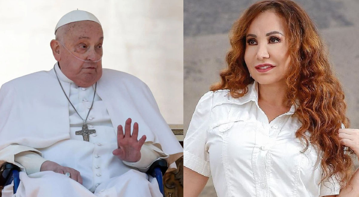 Janet Barboza comete error al hablar sobre el Papa: Esto dijo