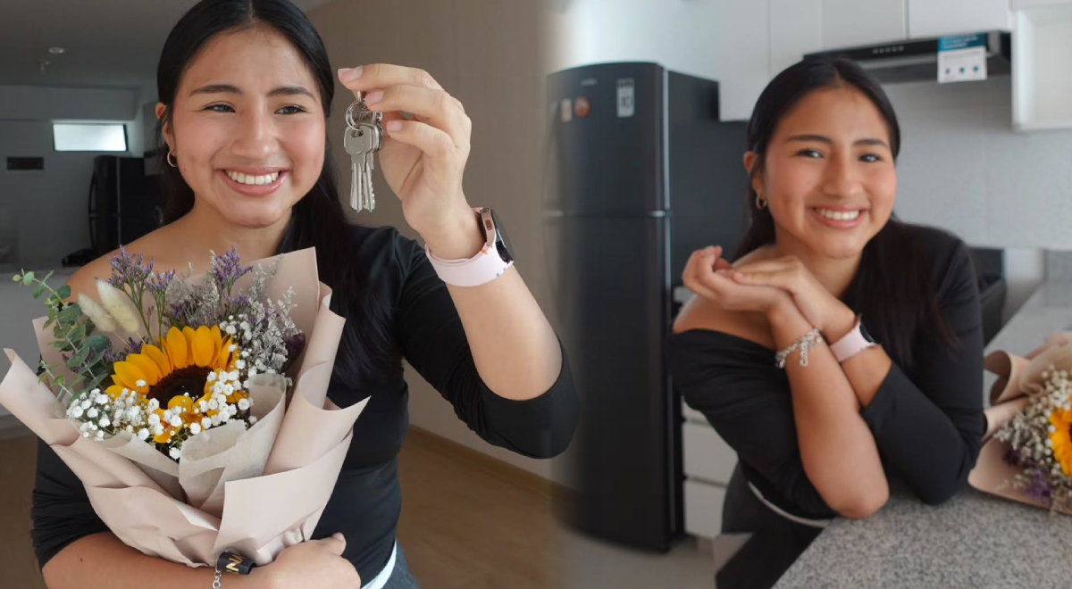 Influencer Lizeth Atoccsa emociona al anunciar la compra de su primer departamento a los 22 años ...