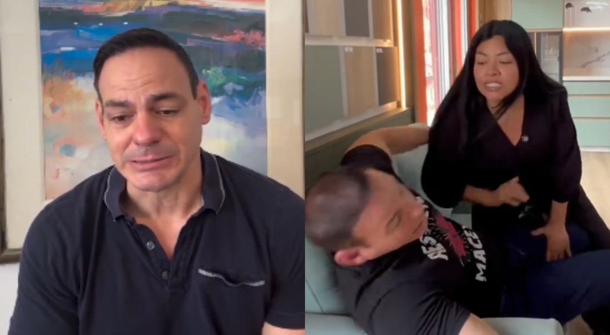 Novia de Mark Vitto desata escándalo tras ser captada gritándole y ...