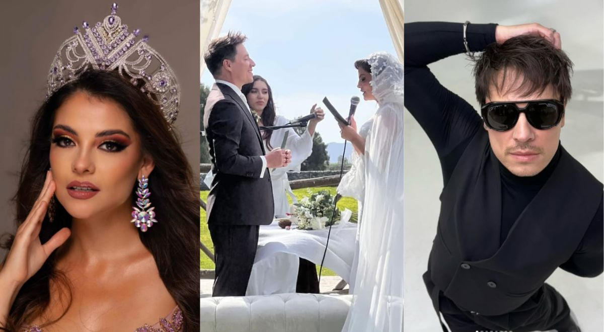 Claudia Sobenes deslumbra en boda con Salim Vera con dos vestidos de ...